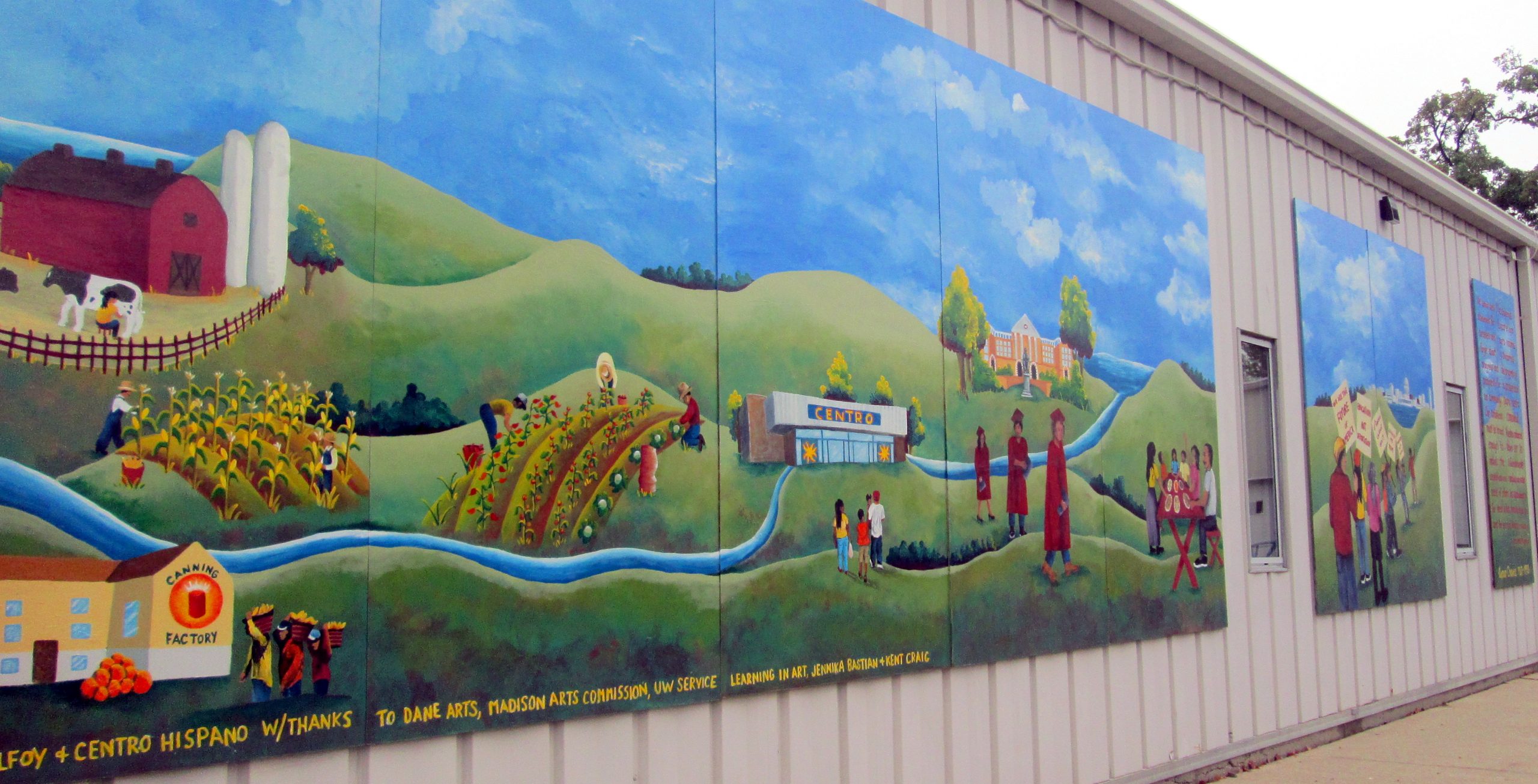 2013 “Story of Immigration” Mural at Centro Hispano – Williamson Street ...